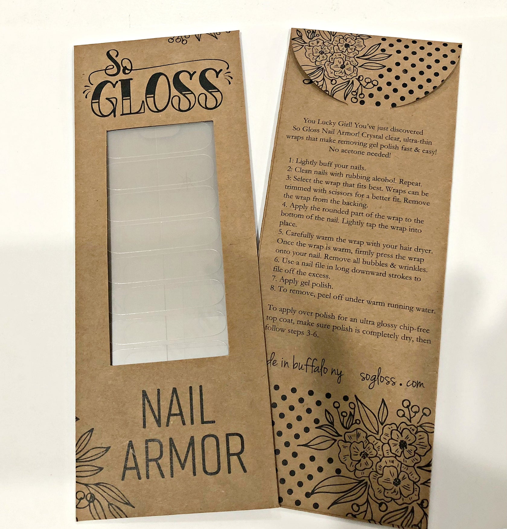 Nail Armor - Over 100 Nail Wraps! – So Gloss